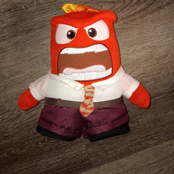 Disney | Other | Inside Out Angry Small Plushie | Poshmark